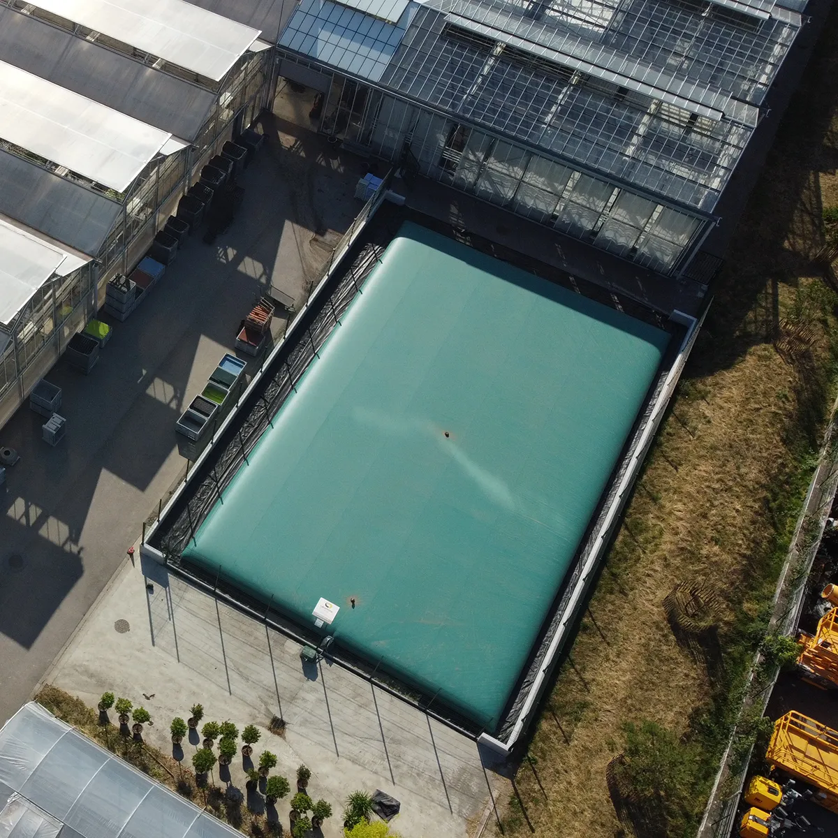 Self-supporting closed storage tank - 515 m3 - Labaronne Citaf ...