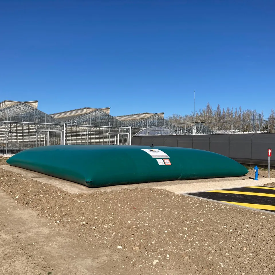 Self-supporting closed storage tank - 3 x 120 m3 - Labaronne Citaf ...