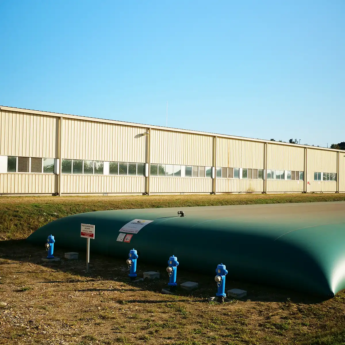 Réserve incendie - 800 et 1000 m3 - Labaronne Citaf : Fabricant Citerne ...