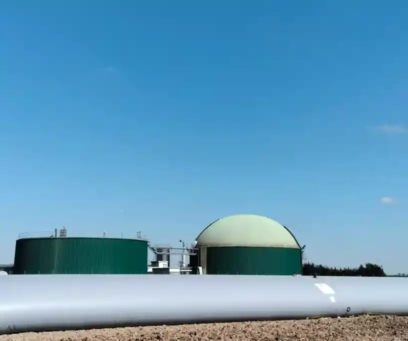 Digestats storage - 2500 m3 - Labaronne Citaf : Flexible Tank ...